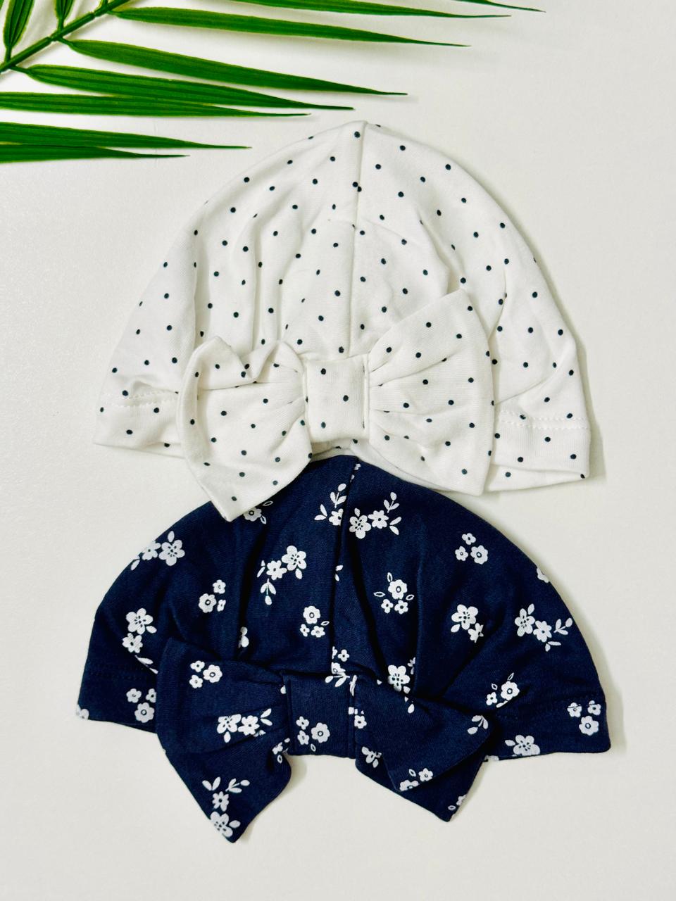 George Pack of 2 Turban Caps – hushhlilbaby